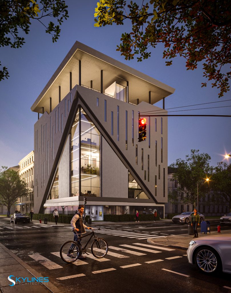 8 Storey Building - Skylines Architecture